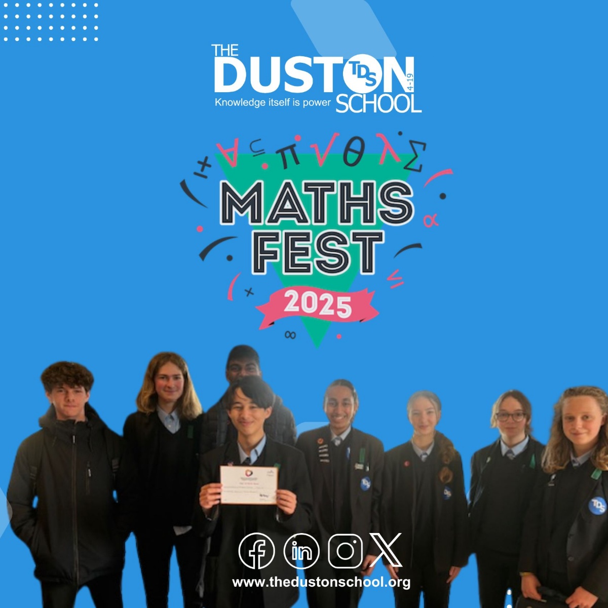 The Duston School - Maths Fest 2025